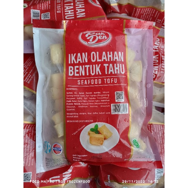 Jual PAK DEN Tofu olahan Ikan 500g | Shopee Indonesia