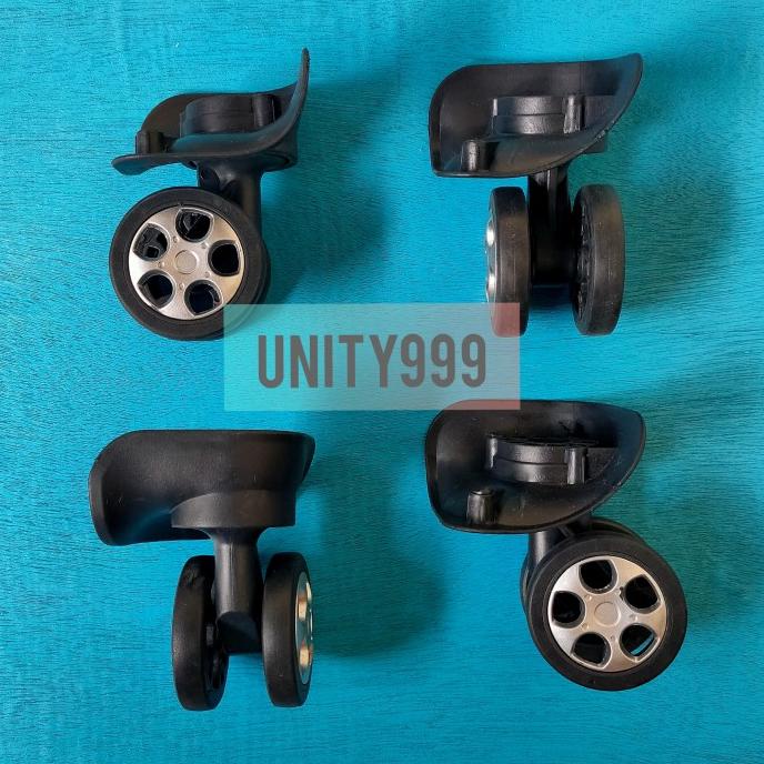 Jual roda koper 360 double wheel roda koper fiber isi 4pc ngeset ...