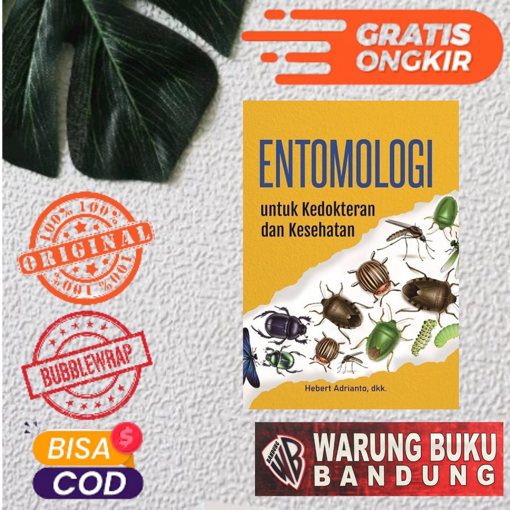 Jual BUKU ENTOMOLOGI Untuk Kedokteran Dan Kesehatan - Hebert Adrianto ...