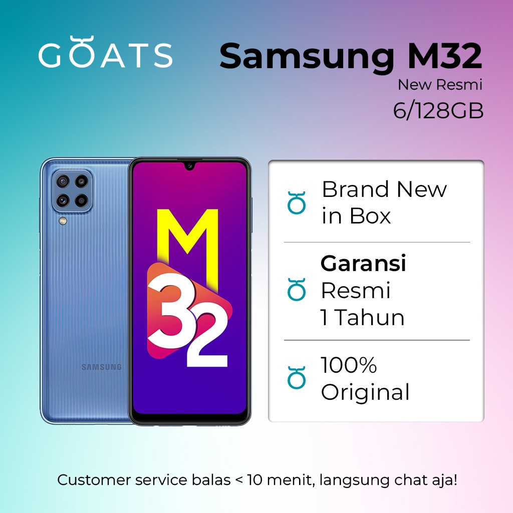 Jual Samsung M32 4G - New Original Fullset | Shopee Indonesia