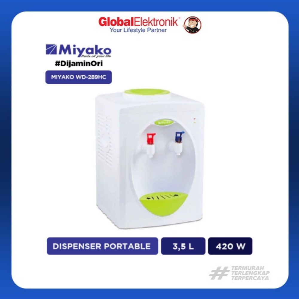 Jual MIYAKO DISPENSER WD-289 HC (Panas & Dingin) | Shopee Indonesia