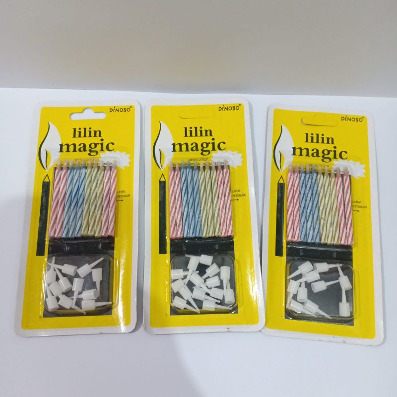 Jual Lilin Magic / Lilin Ulang Tahun / Magic Relighting Candles ...
