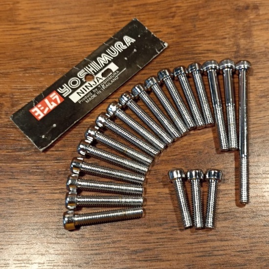 Jual BAUT BAK MESIN CHROME NINJA R/NINJA SS/NINJA RR KANAN/KIRI KUNCI L TOTAL JUMLAH BAUT 20 ...