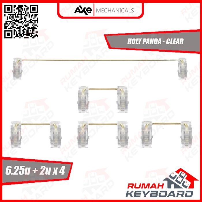 Jual MECHANICAL KEYBOARD STABILIZER - AXE | STABILIZERS - PLATE MOUNT ...