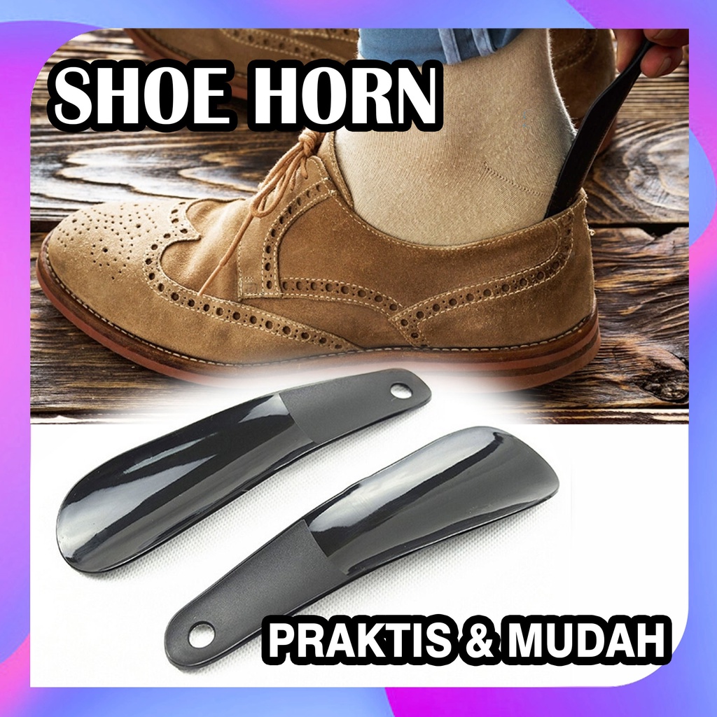 Jual alat mempermudah pasang sepatu SHOE HORN praktis | Shopee Indonesia