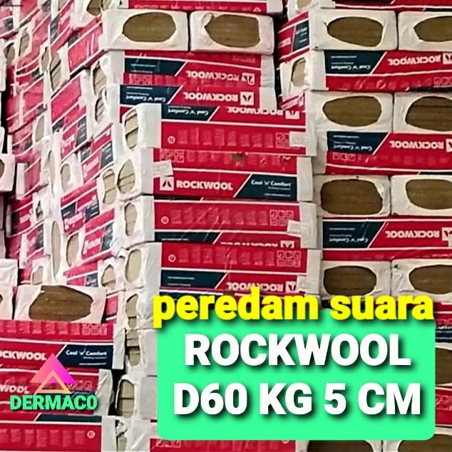 Jual ROCKWOOL D60 KG 5CM / BUSA PEREDAM SUARA ROCKWOOL | Shopee Indonesia