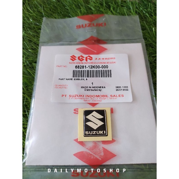 Jual Logo Emblem S Tutup Bagasi Satria Injeksi Speedometer Satria Karbu ...