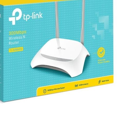 Jual TP-LINK TL-WR 840N 300MBps Wireless Router | Shopee Indonesia
