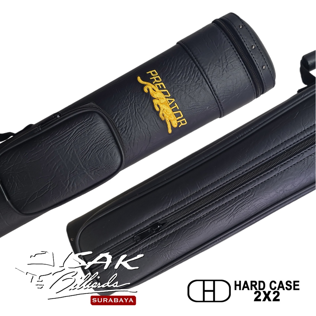 Jual Black Hard 2x2 Case - Tas Stick Hard Cue Billiard Biliar 2B2S ...