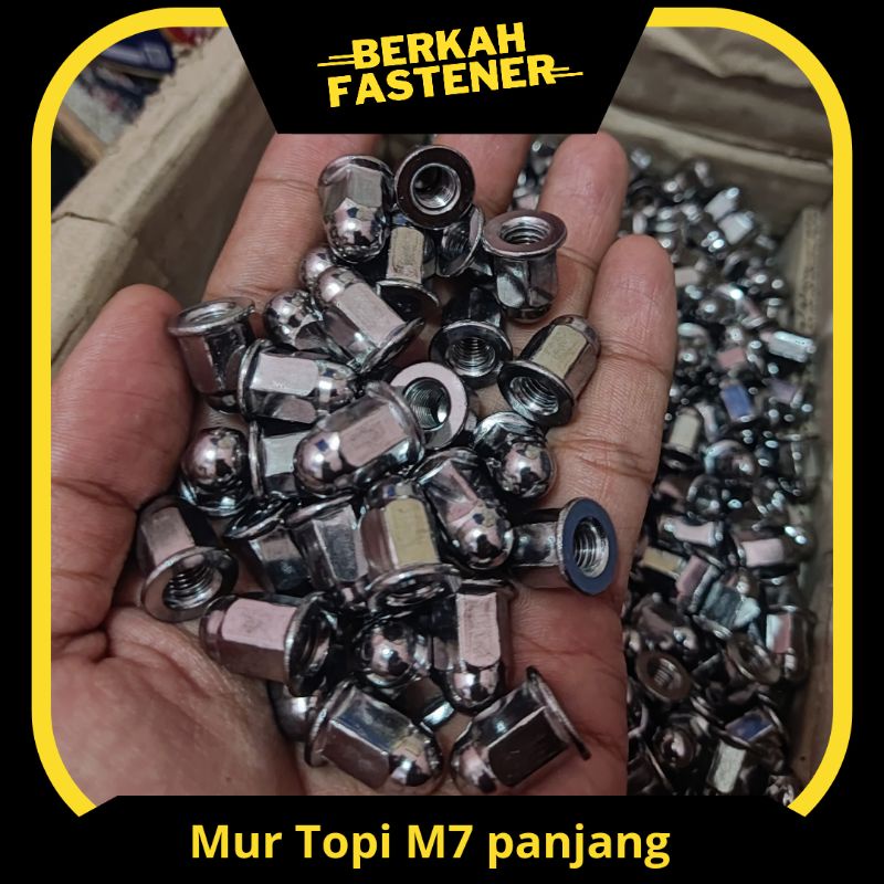 Jual Mur Topi M7 Panjang / Mur Kenalpot Motor Vario 125, Vario 150, ADV ...
