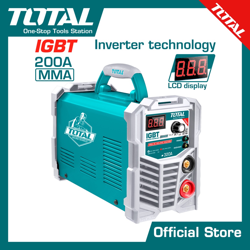 Jual TOTAL Mesin las MMA inverter/welding machine 200A IGBT TW22005 ...