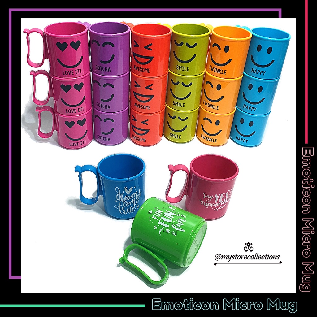 Jual Emoticon & Micro Mug Indo & Malaysia ( Gelas Emoji ) Tupwr ...