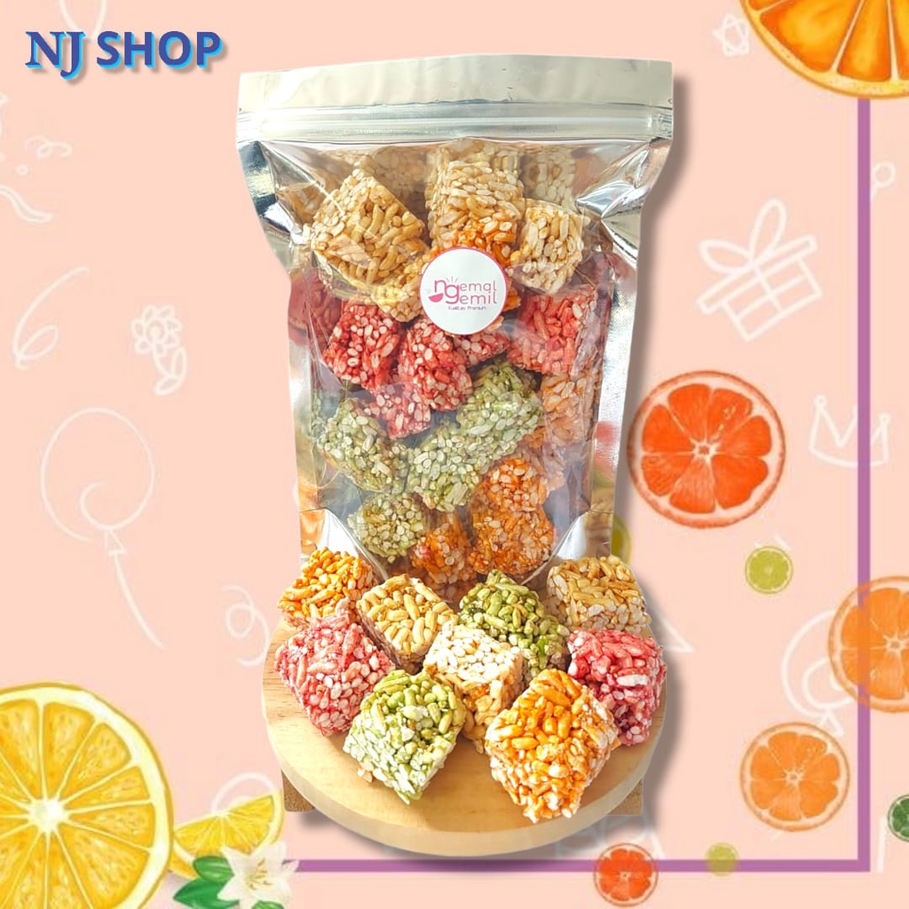 Jual [Snack Original] - Teng Teng Beras Pelangi Gipang Pelangi Homemade ...