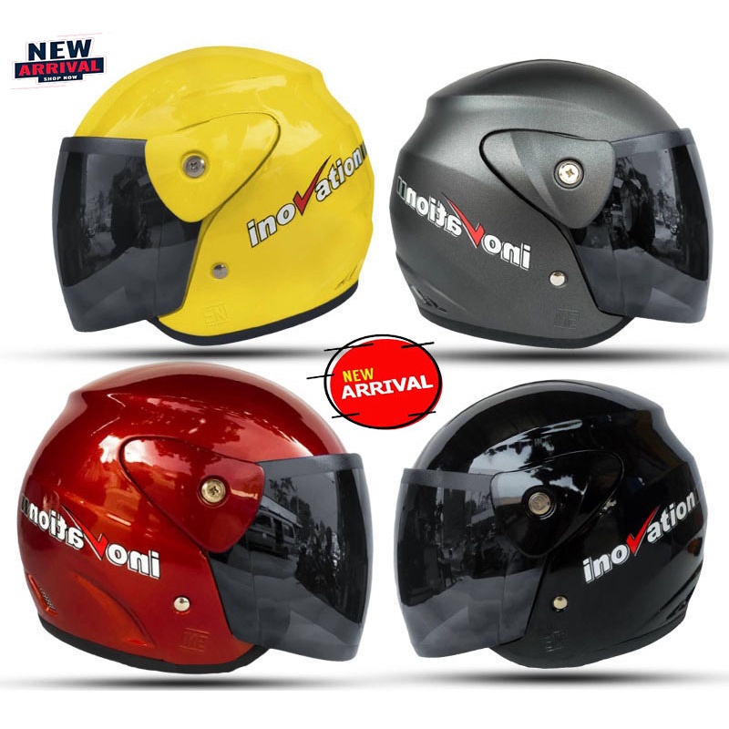 Jual Helm Motor Half Face Evo Inovation Half Face SNI Mirip Seperti ...
