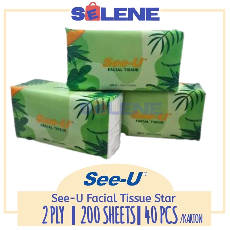 Jual Tissue SEE U Facial Star 200gr | Shopee Indonesia
