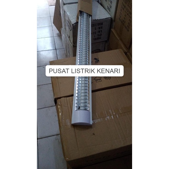 Jual Kap Lampu Grill / Kap Rm Kisi Kisi Led I 1X 18 Watt Led Outbow ...