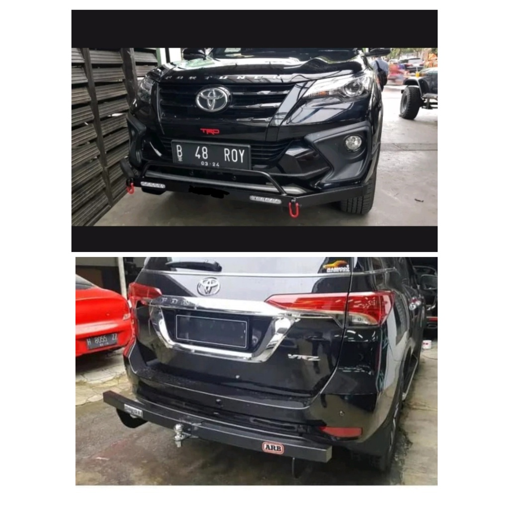 Jual Paket Bumper Towing Belakang + Bumper Tanduk Depan Model Mini Arb ...