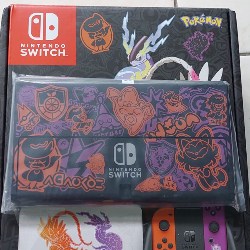 Jual Nintendo Switch Oled Pokemon Scarlet Violet , Tablet only | Shopee ...