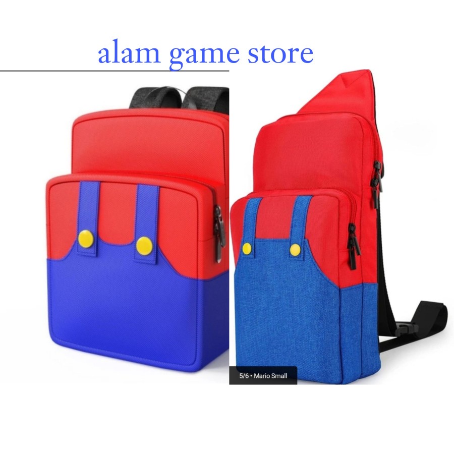 Jual Sling Bag Tas Slempang Backpack Super Mario for Nintendo Switch V1 ...