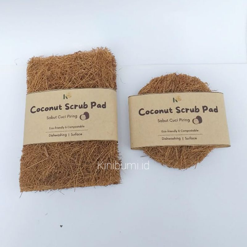 Jual Spons Cuci Piring Serabut Sabut Kelapa Sikat Spons Piring Zero ...