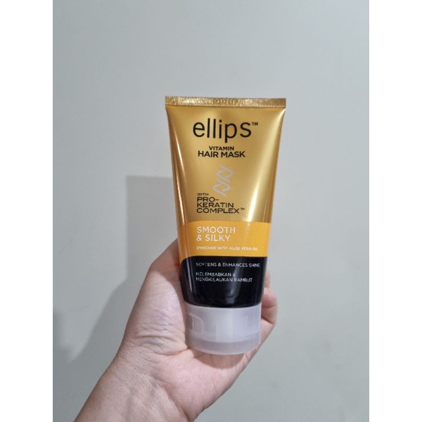 Jual ELLIPS vitamin hair mask pro keratin complex smooth silky 120g ...