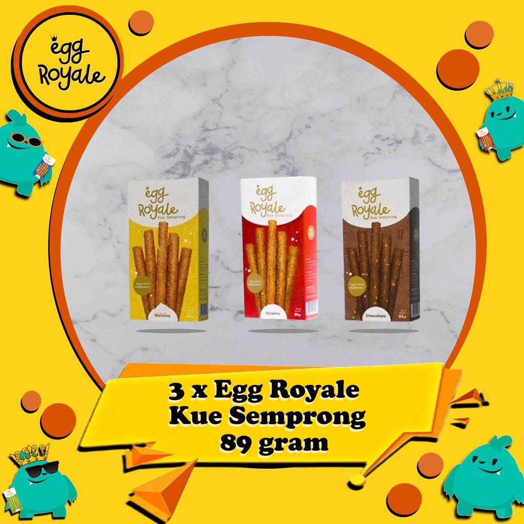 Jual Buy 2 Get 1 Egg Royale Exclusive Pre Launch New Packaging Box | Shopee Indonesia