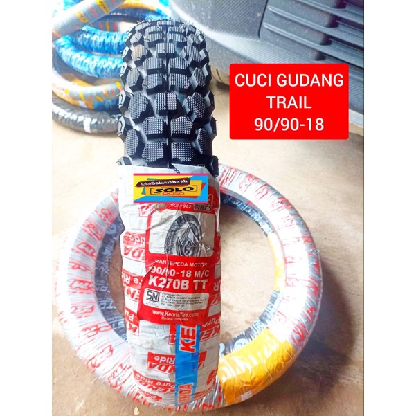 Jual Ban Montor Trail Kenda 90/90-18 ban luar ring 18 ban kenda 90/90 ...