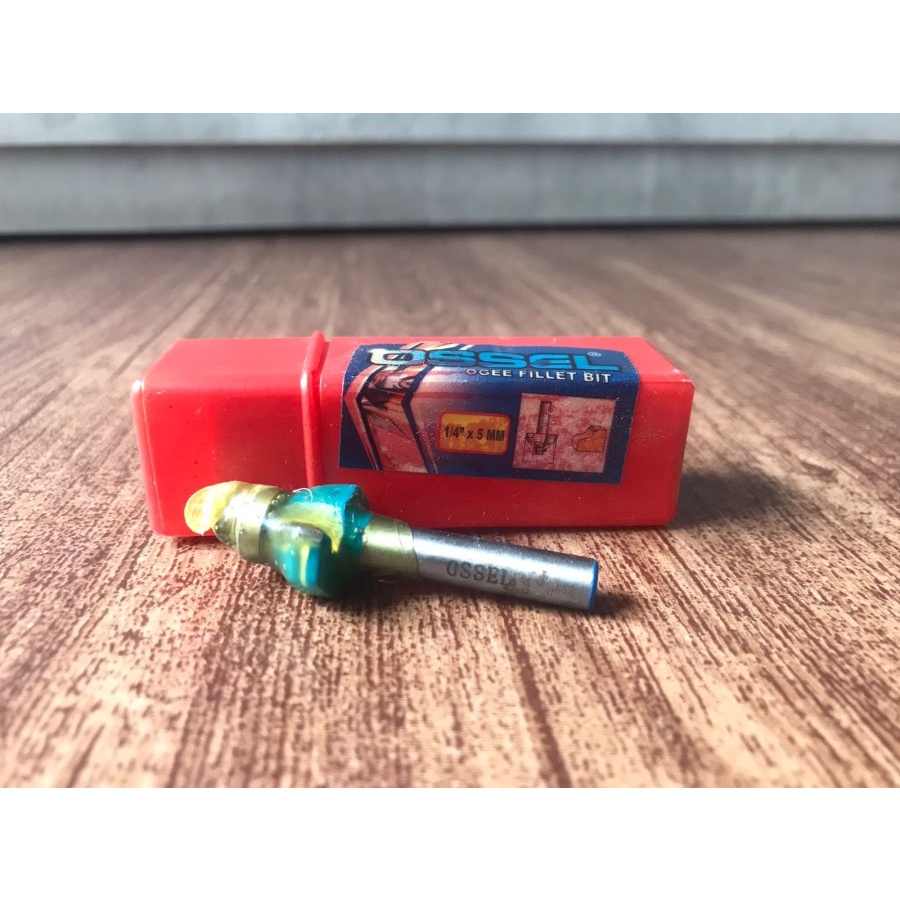 Jual OSH OSSEL Mata Router Fillet Bit 5mm 6mm 8mm 10mm 12mm Mata Profil ...