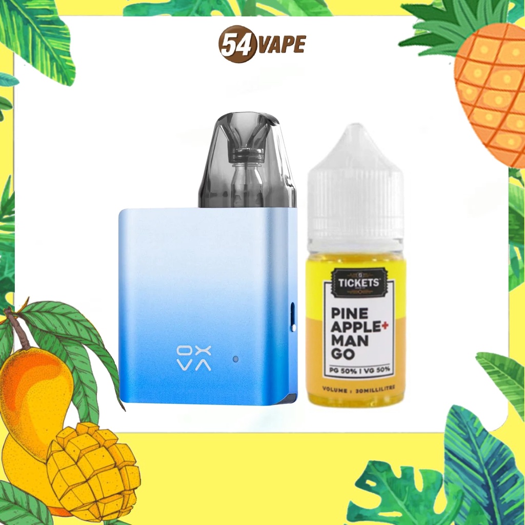 Jual Pod Mod Vapor Vape siap pakai festival nanas mangga | Shopee Indonesia
