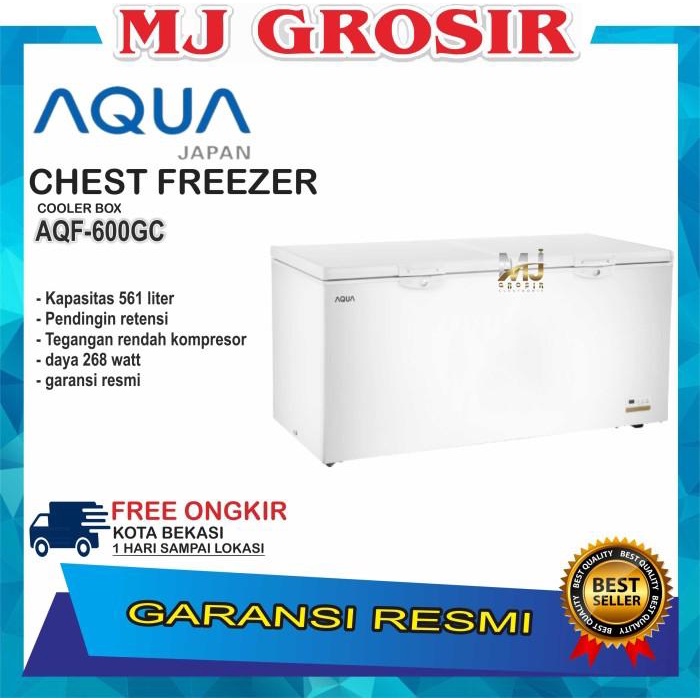 Jual AQUA AQF 600 GC CHEST FREEZER BOX 561 L LEMARI PEMBEKU 561 LITER ...