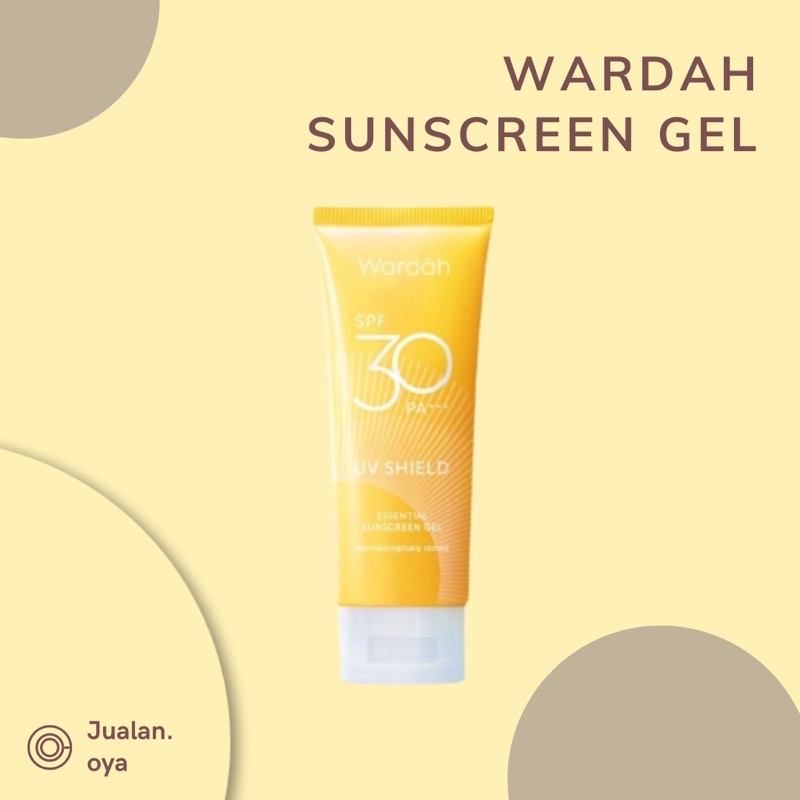 Jual Wardah UV Shield Essential Sunscreen Gel SPF 30 PA +++ 40 ml | Shopee Indonesia