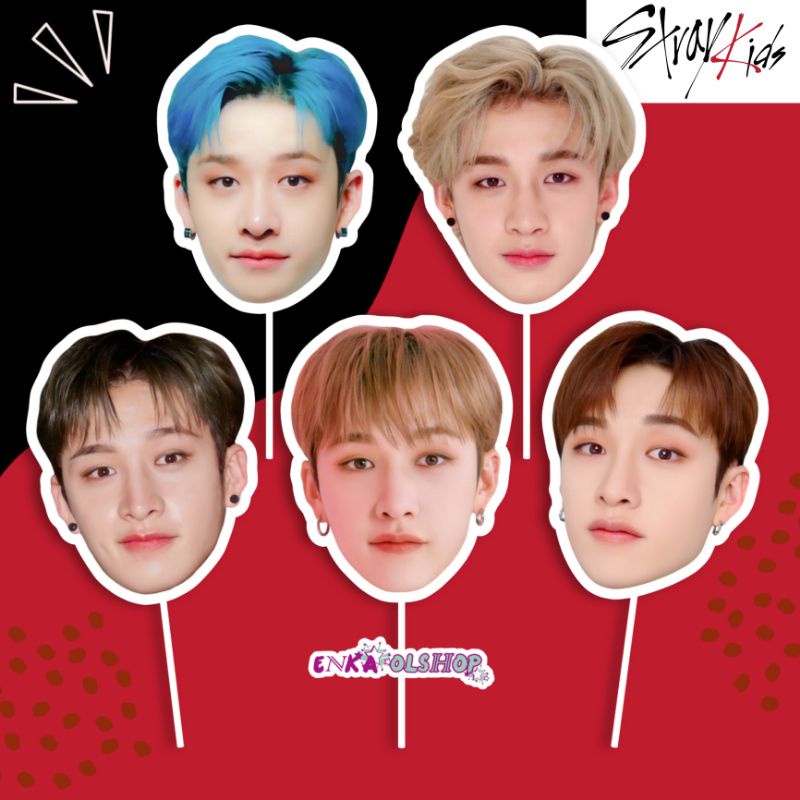 Jual FAN FACE/KIPAS MUKA STRAY KIDS : BANG CHAN handfan, kipas kpop ...