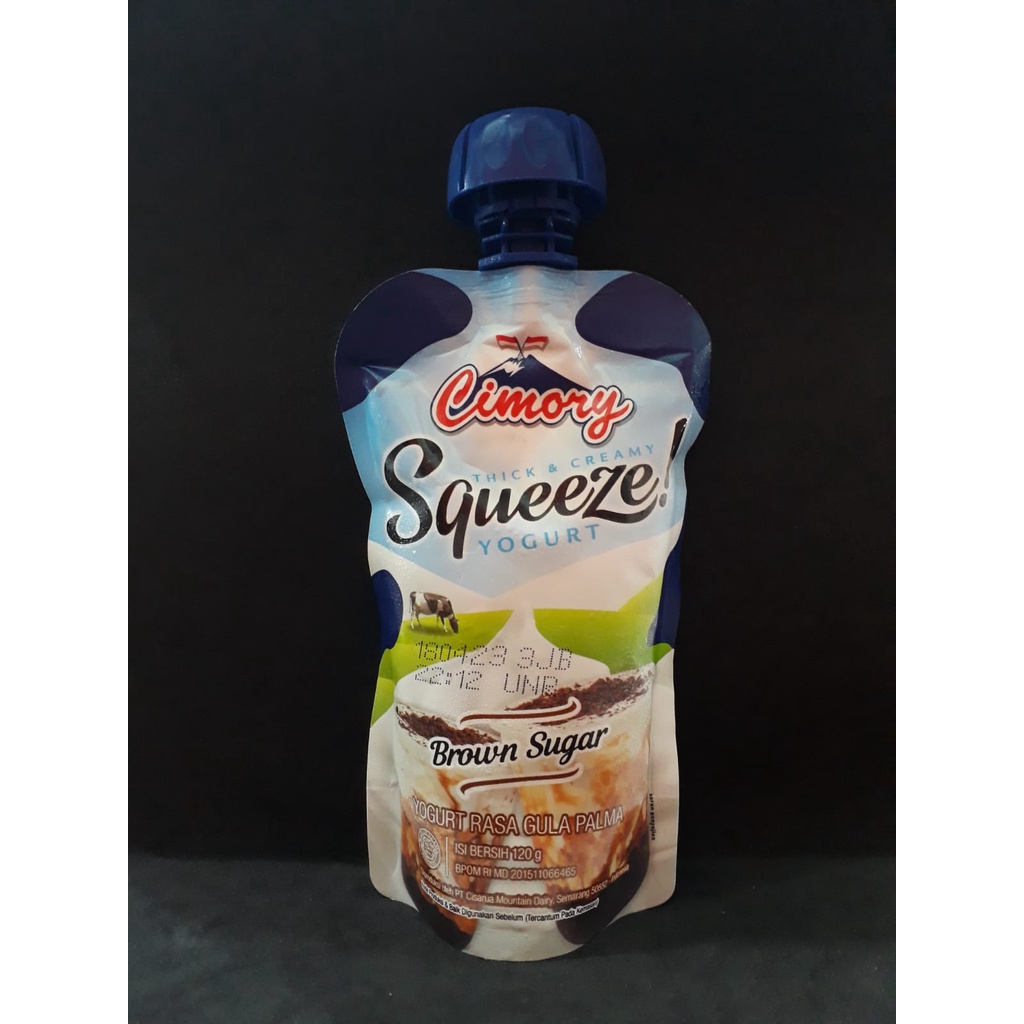 Jual CIMORY SQUEEZE YOGURT BROWN SUGAR 120GR | Shopee Indonesia