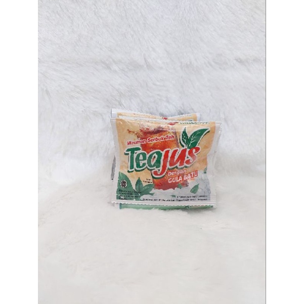 Jual teajus rasa gula batu 7gr isi 10pcs | Shopee Indonesia