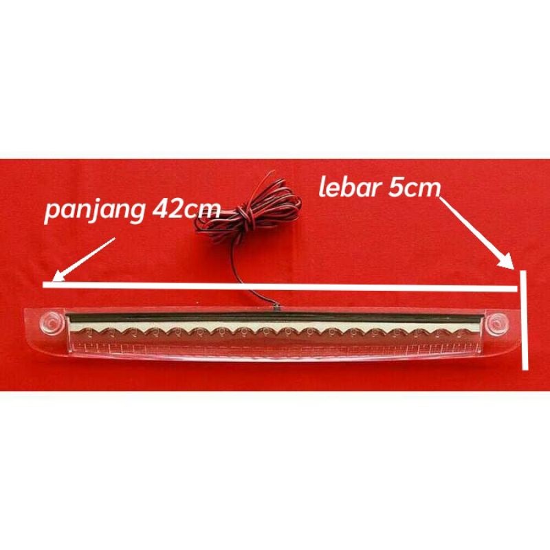 Jual lampu spoiler kjs 45cm x 5cm | Shopee Indonesia