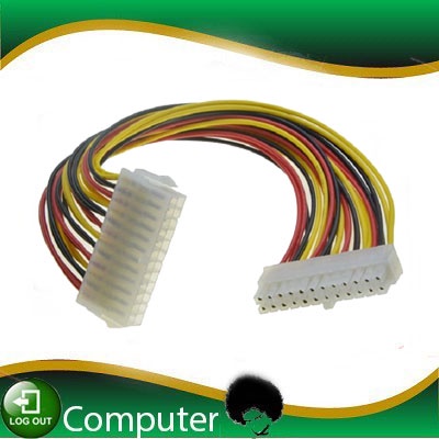 Jual KABEL ATX MOTHERBOARD 24 PIN POWER SUPPLY / KABEL PERPANJANGAN ...