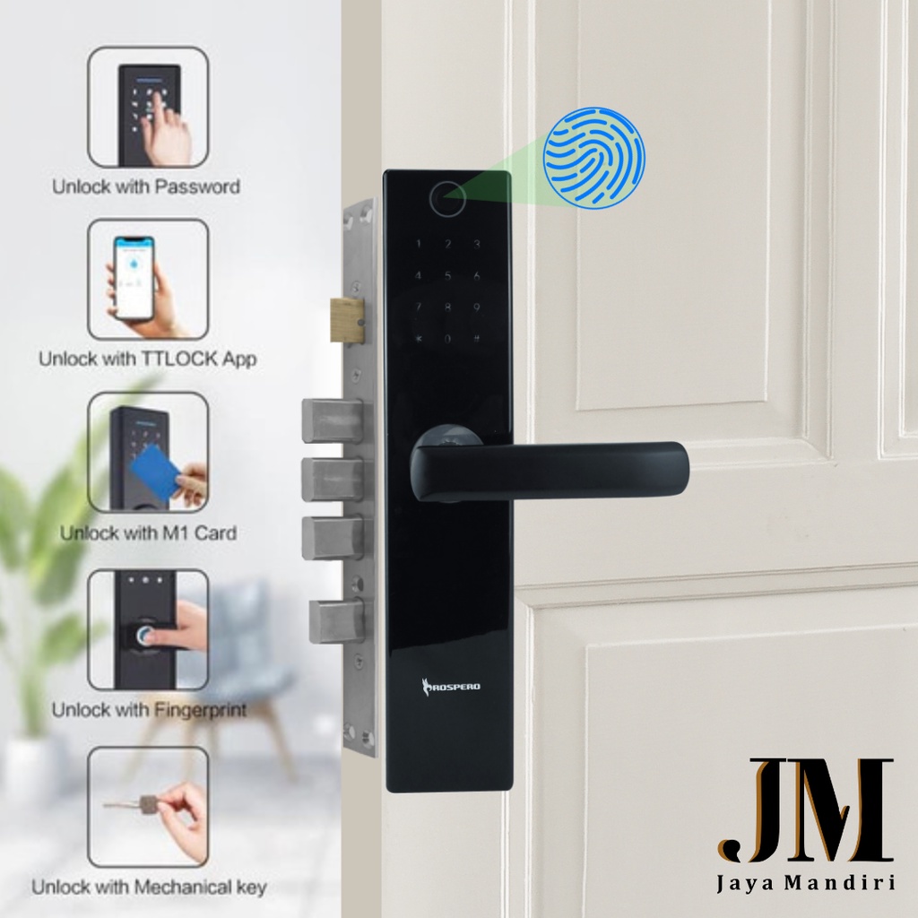 Jual Prospero Kunci pintu digital/smart lock door kunci otomatis ...