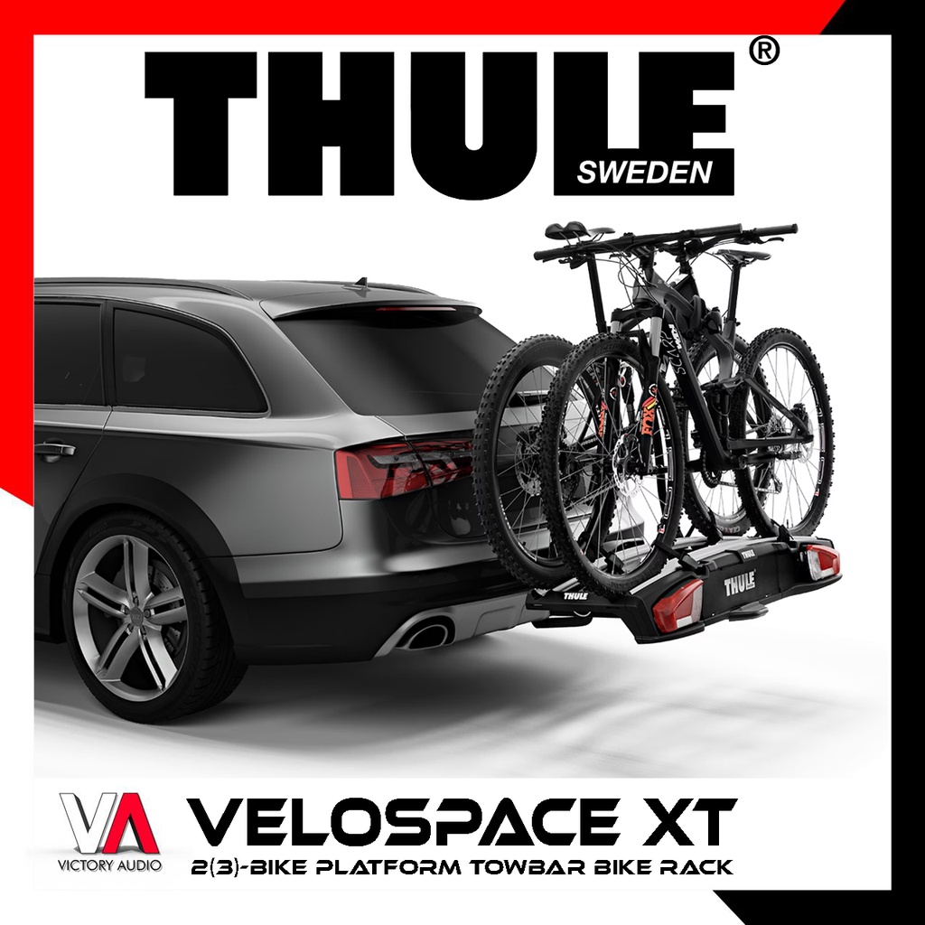 Jual Rak Sepeda Mobil THULE VELOSPACE XT 2 to 3 Bike Rack Bike Platform ...
