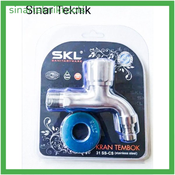 Jual Kran Tembok body Besi/Kran Air Stainles steel 304 SKL Original ...