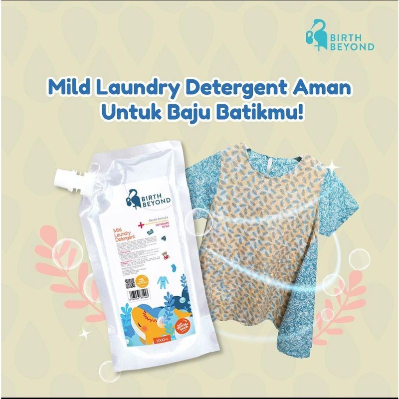Jual Birth Beyond Mild Laundry Detergent 1 liter (pouch) | Shopee Indonesia