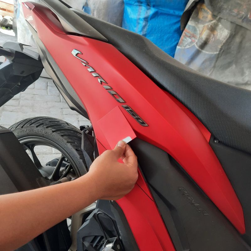 Jual Cat PU merah doff/Red Matt All new Vario 150 | Shopee Indonesia