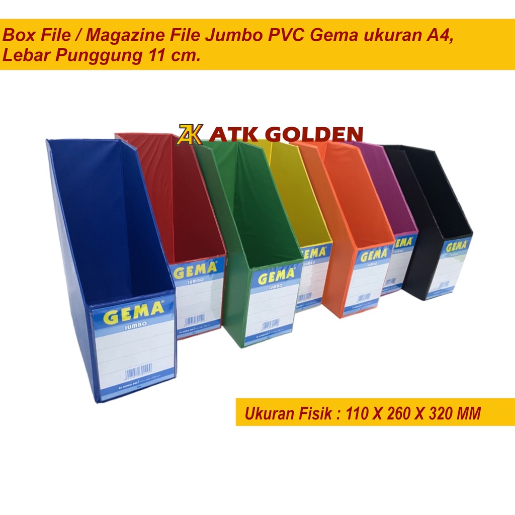 Jual Box File Gema Jumbo | Shopee Indonesia