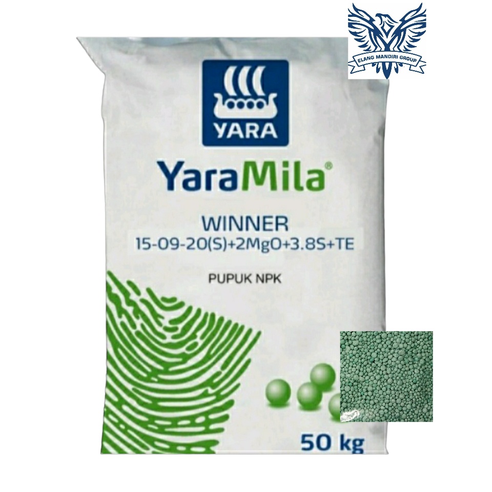 Jual Repack 1kg Pupuk NPK Yara Mila Winner 15-09-20+TE grower meroke ...