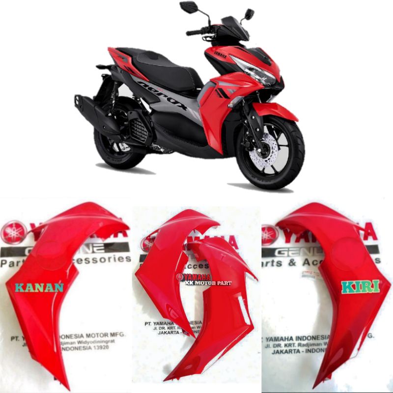 Jual BODY COWLING SAYAP DEPAN KANAN KIRI ALL NEW AEROX CONNECTED ...