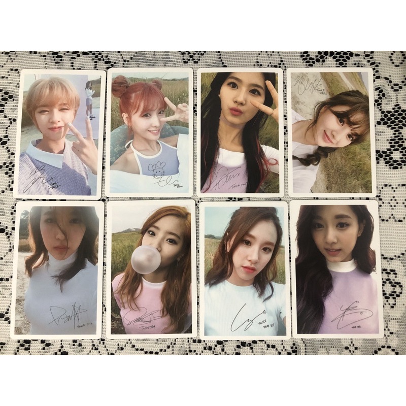 Jual Twice Official PC/Photocard Pre-order Benefit POB Set Twicecoaster Lane 1 | Shopee Indonesia