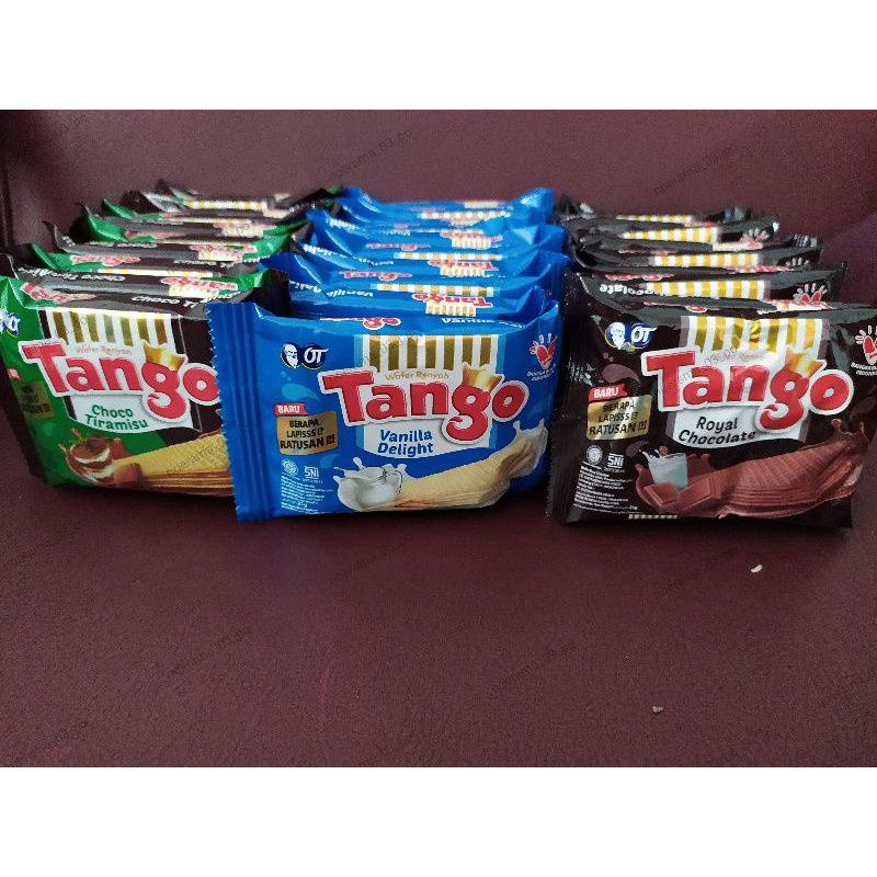 Jual Wafer Tango renceng isi 10pcs | Shopee Indonesia