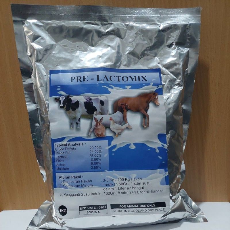 Jual Pre-Lactomix @1Kg Susu Pengganti Induk untuk Anak Sapi, Kambing ...