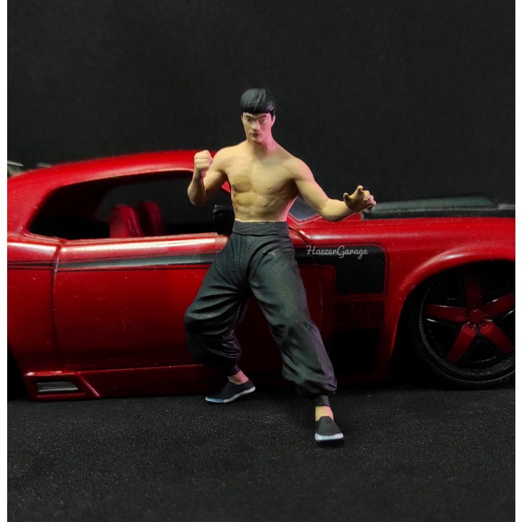 Jual Miniature Mini Action Figure 1/24 Bruce Lee 1 - S3D | Shopee Indonesia