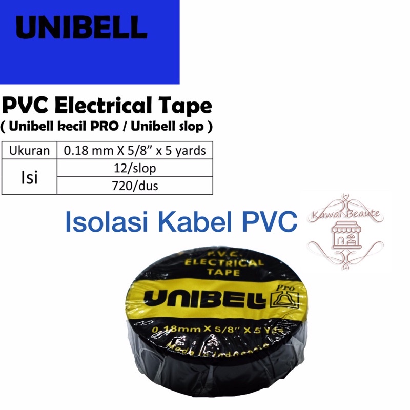 Jual Isolasi Unibel Kabel Listrik PVC Kecil HARGA PER BUAH / PCS ...