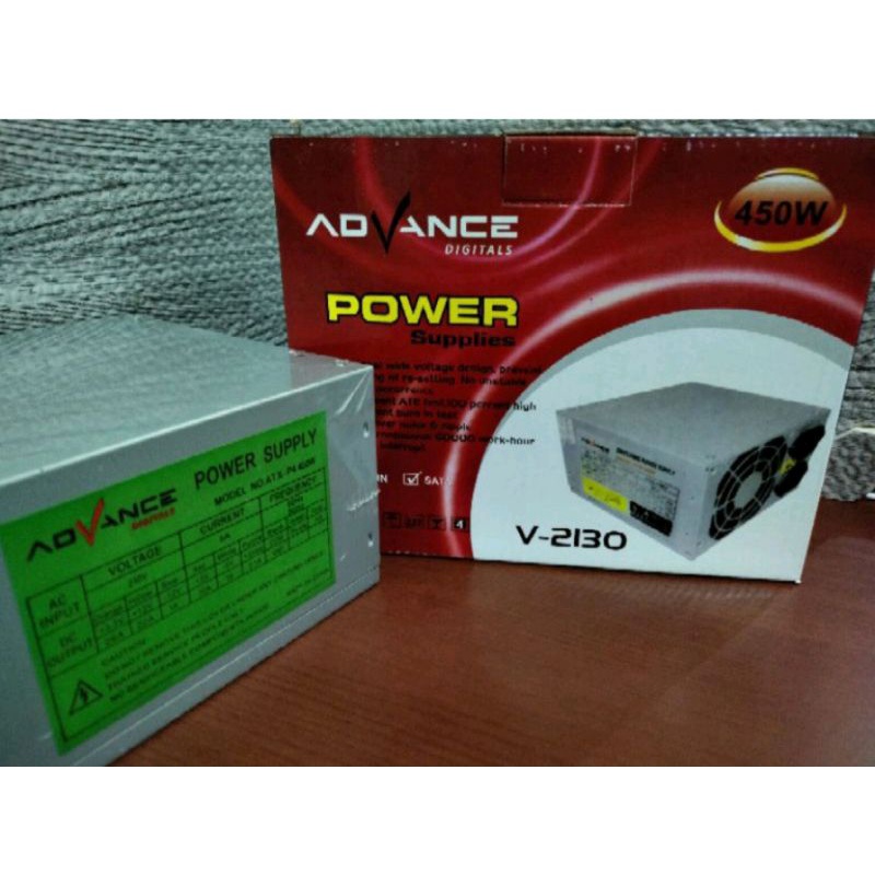 Jual Power Supply Komputer Advance 450w | Shopee Indonesia